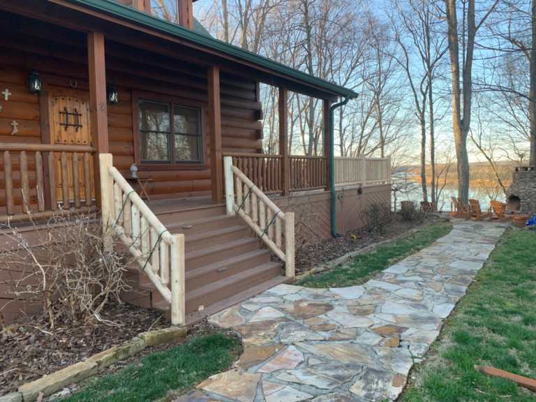 Home | Cedar Log Railings