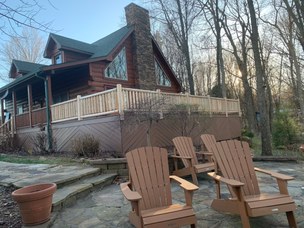 Home | Cedar Log Railings