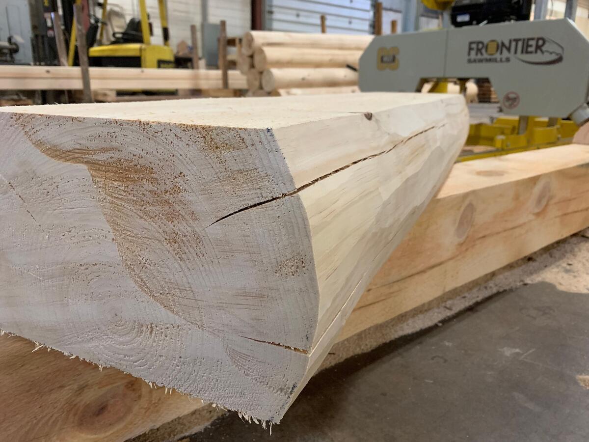 Log Mantels | Cedar Log Railings