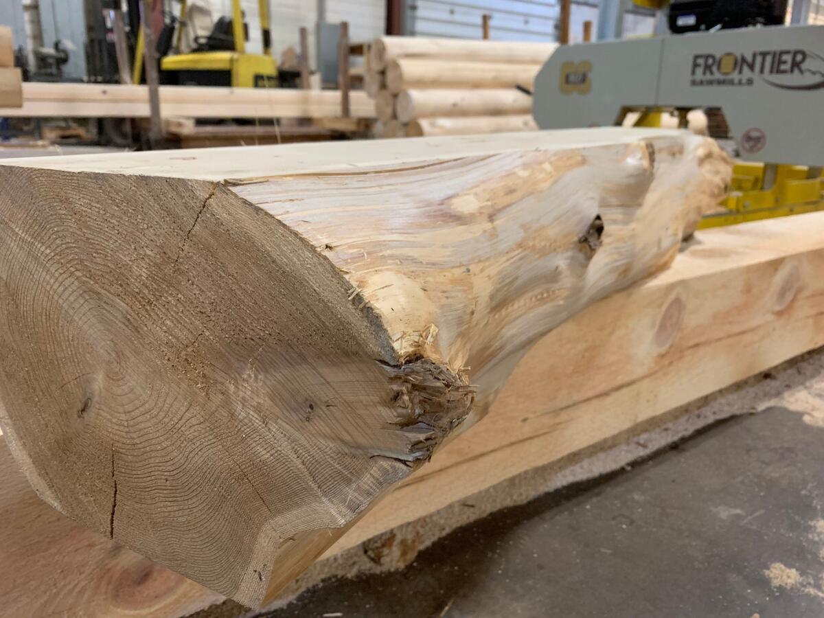 Log Mantels | Cedar Log Railings